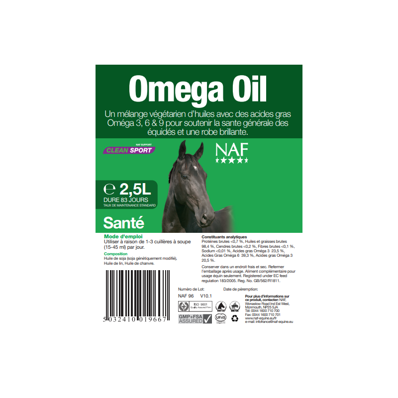 Huile Oméga - NAF